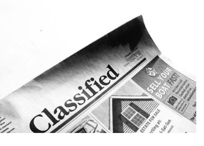 Post 10 back page ads by Doriser | Fiverr