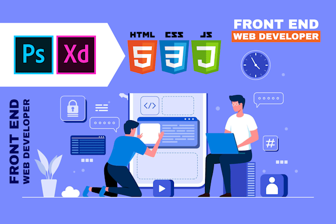 Be website designer using html css js bootstrap and more by Chandanc ...