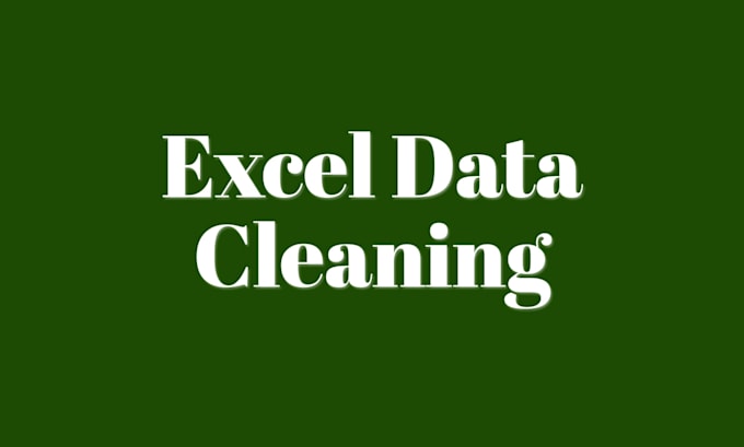 Clean, organize and merge excel or csv data by Excel_lead1 | Fiverr