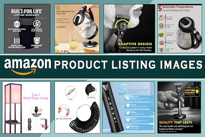 Create amazon product listing images, amazon product infographic by Toor_designz | Fiverr