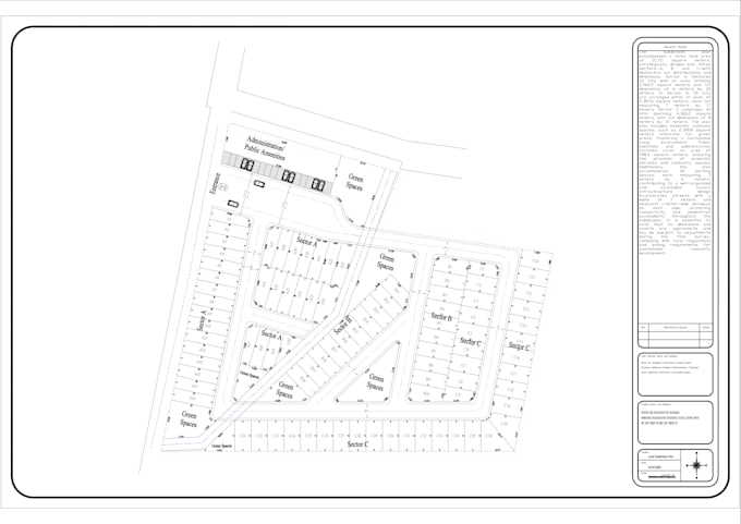 Create land subdivisions and site plans with autocad layouts by Waliid ...