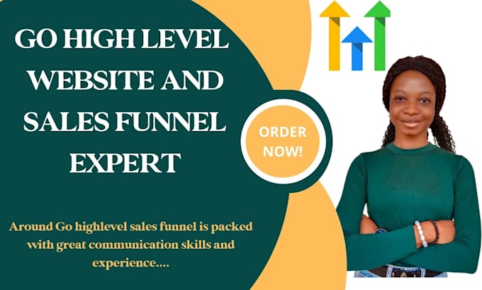 Design go high level sales funnel,go highlevel website, gohighlevel ...