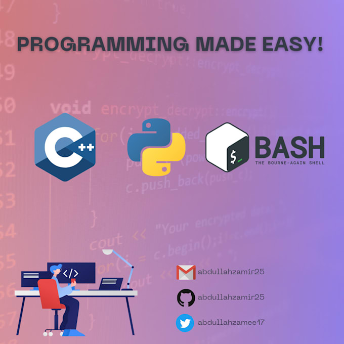 Do project in python and cpp by Abdullahzamir43 | Fiverr