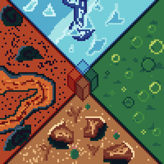 Do some basic pixel art by Pixel_artist123 | Fiverr