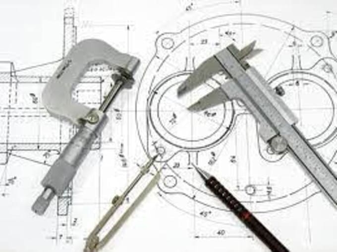 Creating a mechanical drawing in 2d and 3d in autocad by Dimitris_emman ...
