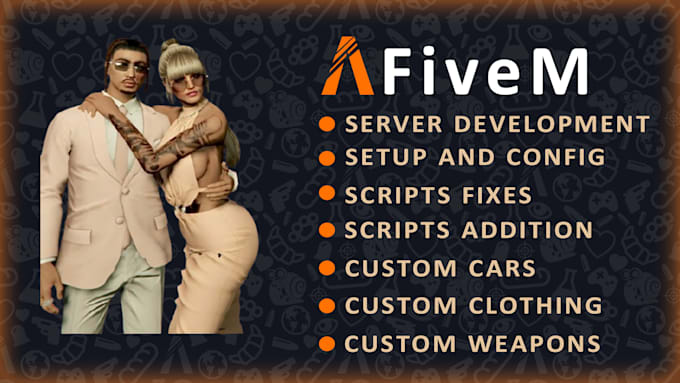 Fix or setup a fivem server for you esx qbcore nopixel or can install scripts by Ali_1337 | Fiverr