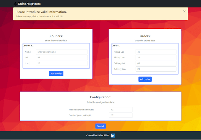 Create a react js, webapp for you by Vadimpislari | Fiverr