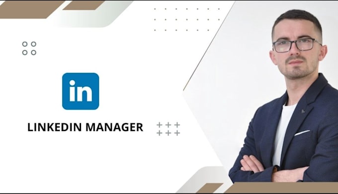 Do your linkedin manager by Elvisocialmedia | Fiverr
