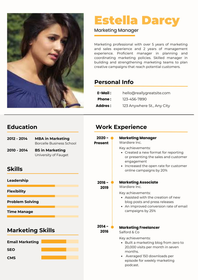 Provide professional resume writing cv designing by Agri_art | Fiverr