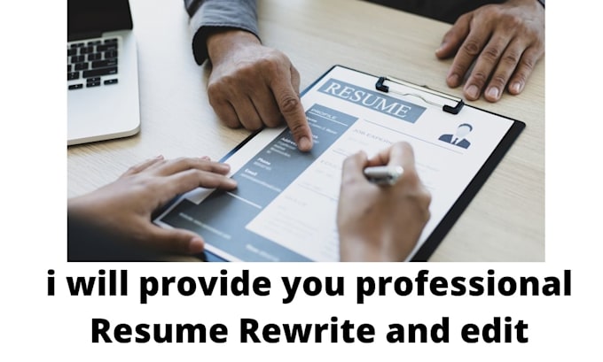Review your resume, rewrite and edit it to a professional format by ...