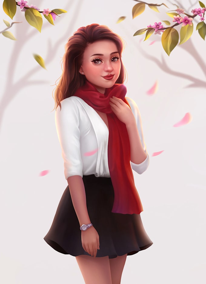 Draw fanart, original characters and fantasy portraits by Jennagueiro ...