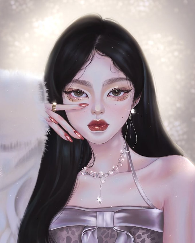 how to draw korean cartoon characters