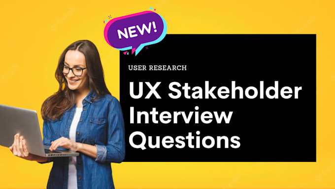 Provide you a ux template for stakeholder interviews by Ackmlxxi | Fiverr