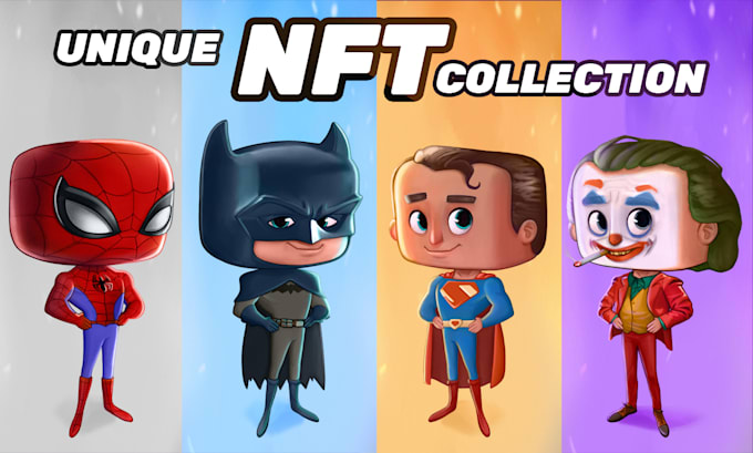 Design unique nft characters by Ebra_dev | Fiverr