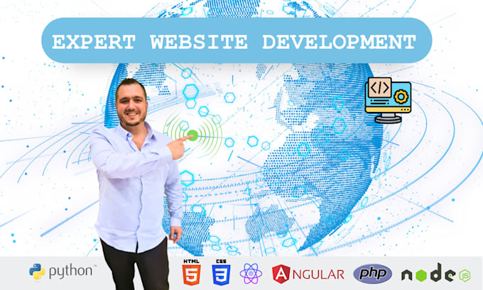 Develop professional html website with react js, angular, laravel, php developer by Stas4000 ...