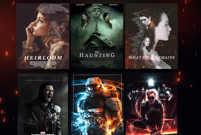 Design a professional movie poster, film poster by Sophia_wilson | Fiverr