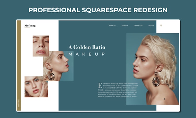 Create stunning squarespace website design and redesign by Jess ...