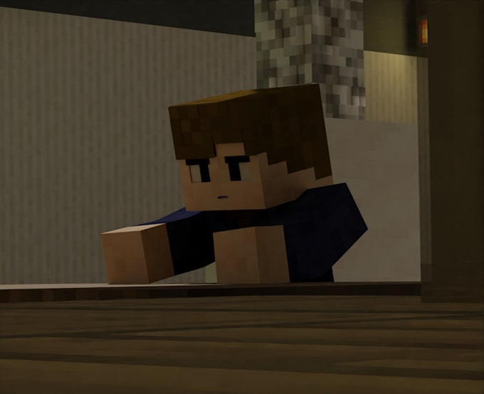 Make a simple minecraft render by Alnimator | Fiverr