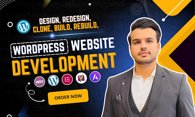 Design, redesign, clone, build, rebuild, wordpress website development by Shahzeb_wp | Fiverr