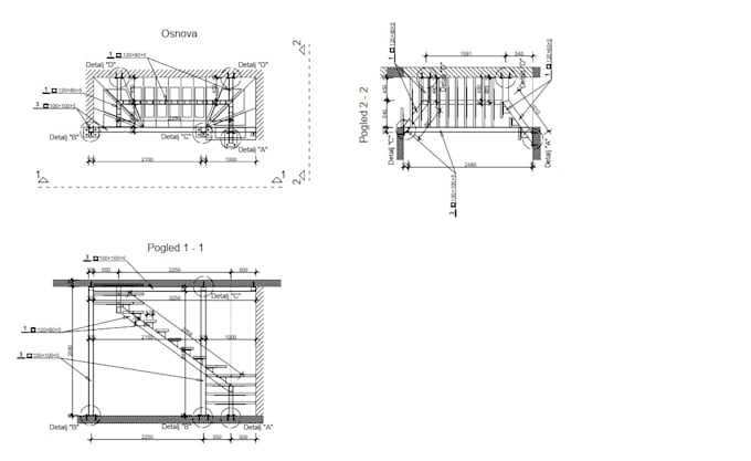 Make steel 2d and 3d drawing in autocad advance steel by Ajdin10 | Fiverr