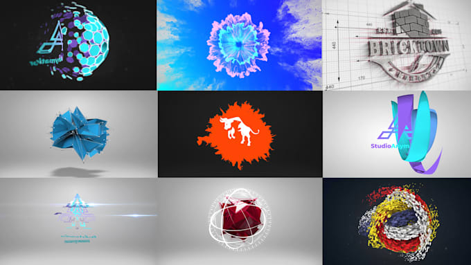 Make creative logo animation or youtube intros in 4k by Studioanymation ...