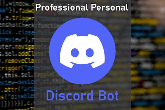 Design you your own professional discord bot by Rako_games | Fiverr
