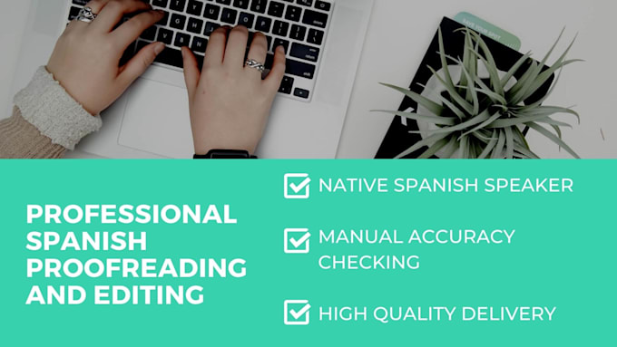 Proofread and edit your text in spanish by Ajlopez | Fiverr