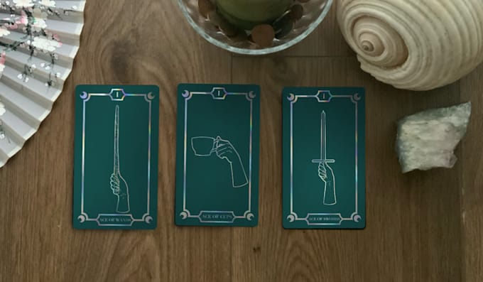 Draw your simple tarot deck of cards by Nikoletapante | Fiverr