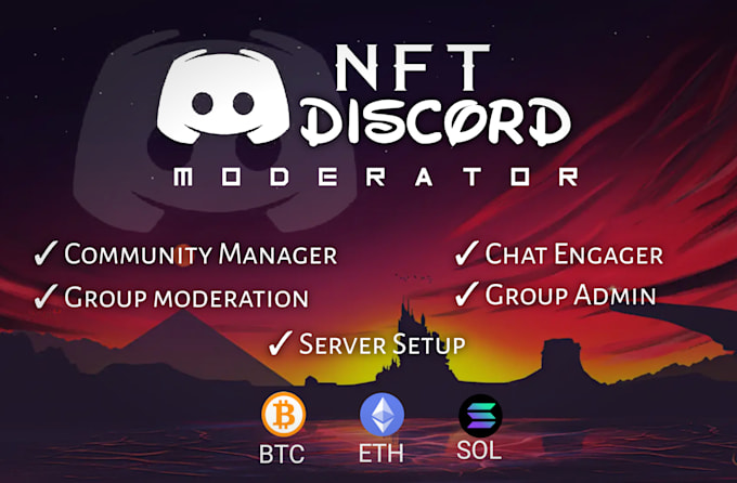 Be your discord moderator and manager by Calebabadi | Fiverr