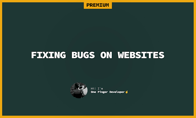 Fix Html5 Css Javascript Bugs By Onefingerdev Fiverr