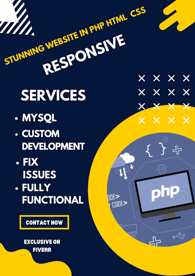 Create responsive bootstrap website in html css php by Safoorah123 | Fiverr Create responsive bootstrap website in html css php by Safoorah123 | Fiverr