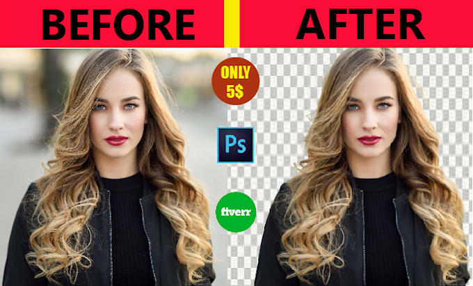 Cut out image and change, white, clear, erase, delete background ...