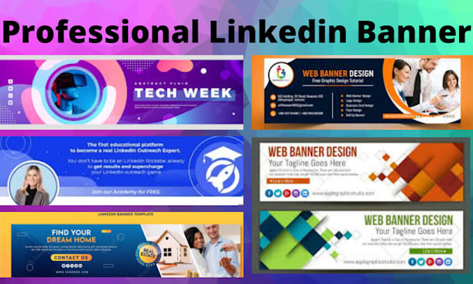 Do linkedin marketing twitter banner website banner headersocial media ...