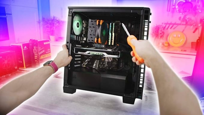 Your first pc ,build guide by Falcontbs | Fiverr