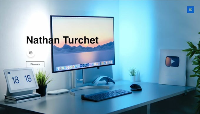 Responsive react landing page by Turchet_nathan | Fiverr