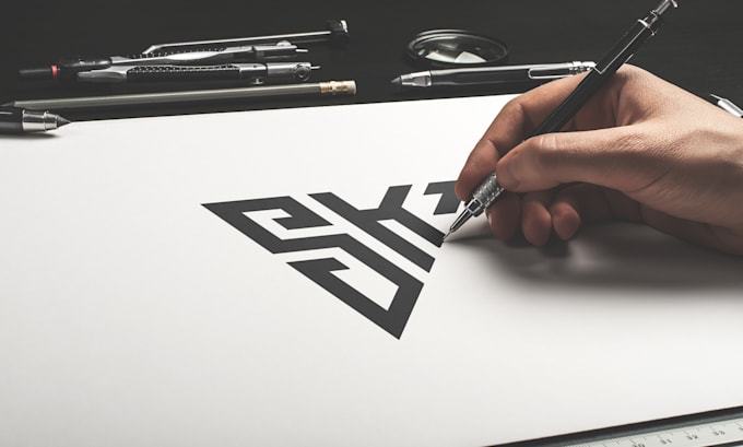 Design a premium geometric luxury logo by Fahady_designs | Fiverr