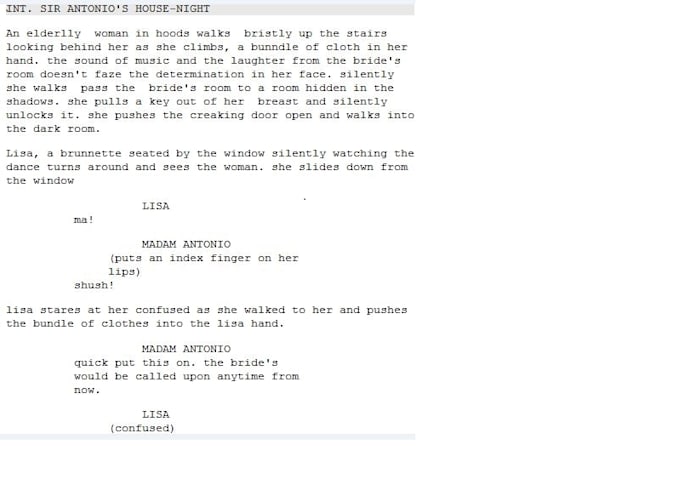 Create an amazing script from your movie idea and story by Flawless8 ...