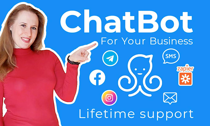 Create manychat based chatbot for your business by Julia_expertbot | Fiverr