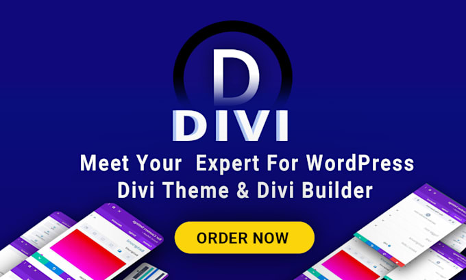 Be your expert for wordpress website, divi, divi builder or divi theme by Wpdesign_0055 | Fiverr