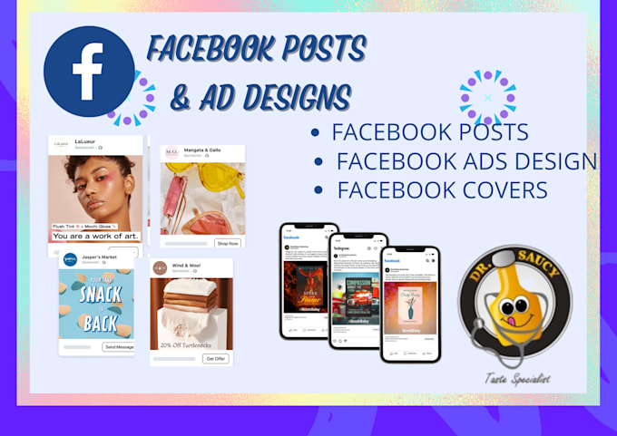 Design custom facebook ads and social media posts designs by ...