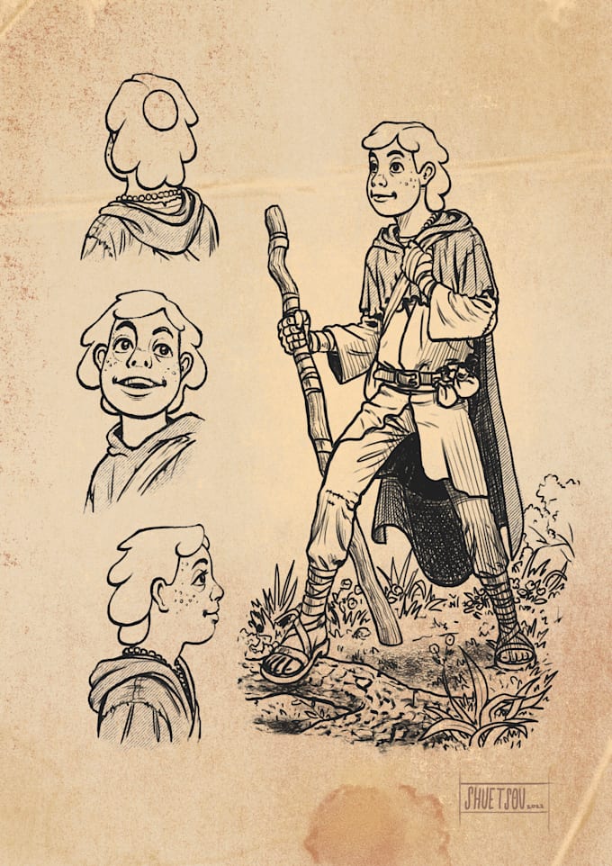 Do character or creature design by Shvetsov_yuri | Fiverr