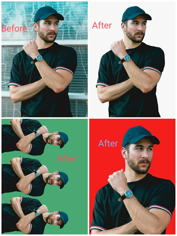 Remove background, crop, resize, cut out photos by Jellobello434 | Fiverr