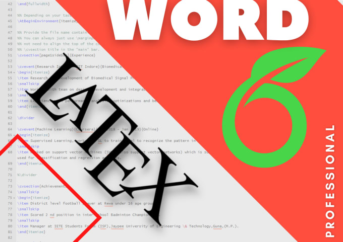 Convert your word file to pdf latex format by Emon43 | Fiverr