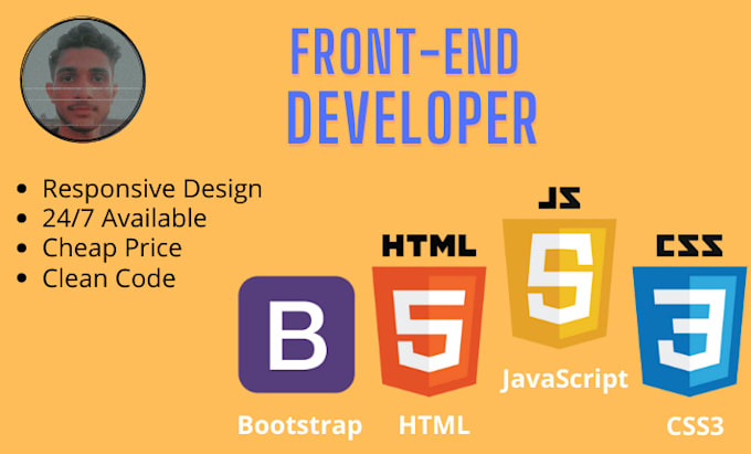 Make you responsive frontend website for your business by Delta_sols ...