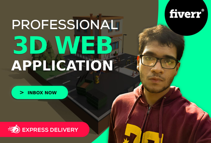 Create Animated 3d Web Application Using Threejs By Flake Webby Fiverr