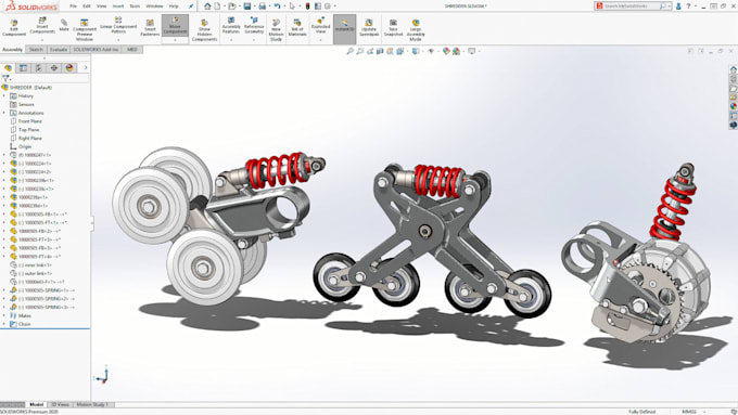 Make 3d models or 2d drawings using solidworks by Maghafri2010 | Fiverr