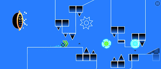 Decent quality geometry dash layout by Pool232 | Fiverr