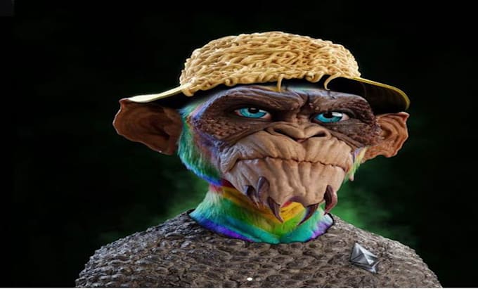 Create 3d nft art, 3d nft art character, 3d nft collection by Hexbox_studio | Fiverr