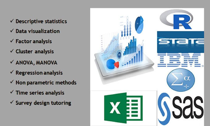 Help you in data analysis by r studio, spss, and excel by Lanin22 | Fiverr