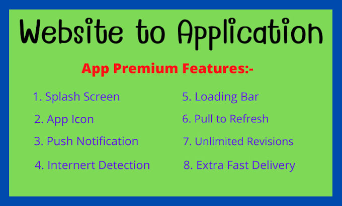 Convert website to android app with splash screen in 24 hours by ...